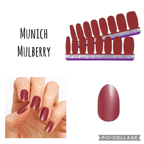 Color Street | Makeup | Nwt Color Street Set Munich Mulberry | Poshmark